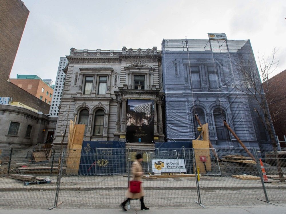 Dismantling of Mount Stephen Club facade to begin | Montreal Gazette