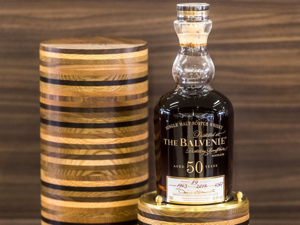Rare scotch worth US$38,000 is for sale at Lacolle's duty-free shop ...