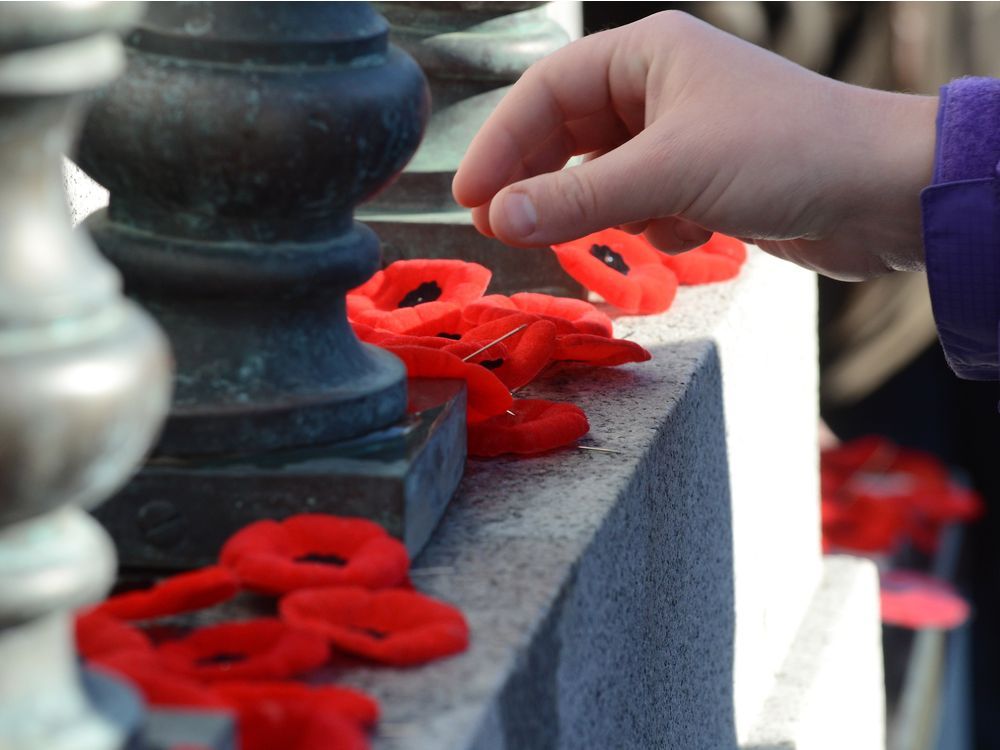 On Remembrance Day, honouring those who made today's Canada possible ...