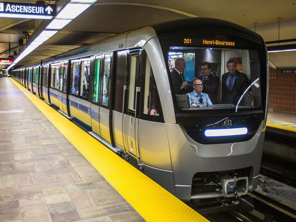 Montreal's STM to receive two free Azur métro trains | Montreal Gazette