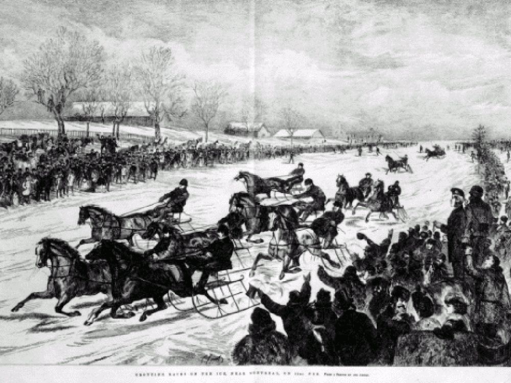 From the archives: Chills and spills marked sleigh races on the canal ...