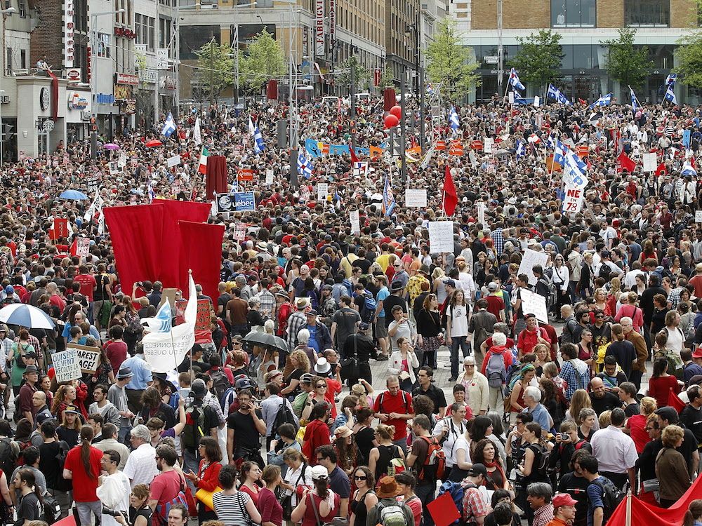 Maple Spring: Activists divided over legacy of 2012 student protests ...