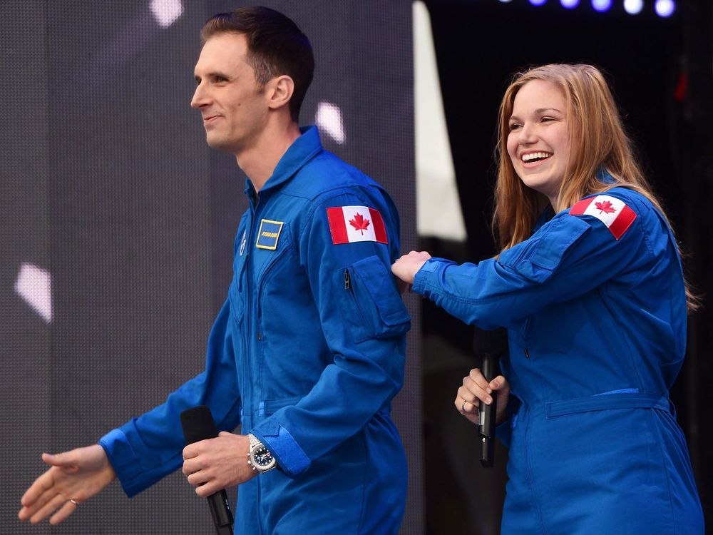 Two newest astronauts moonstruck as Canada looks beyond space station ...