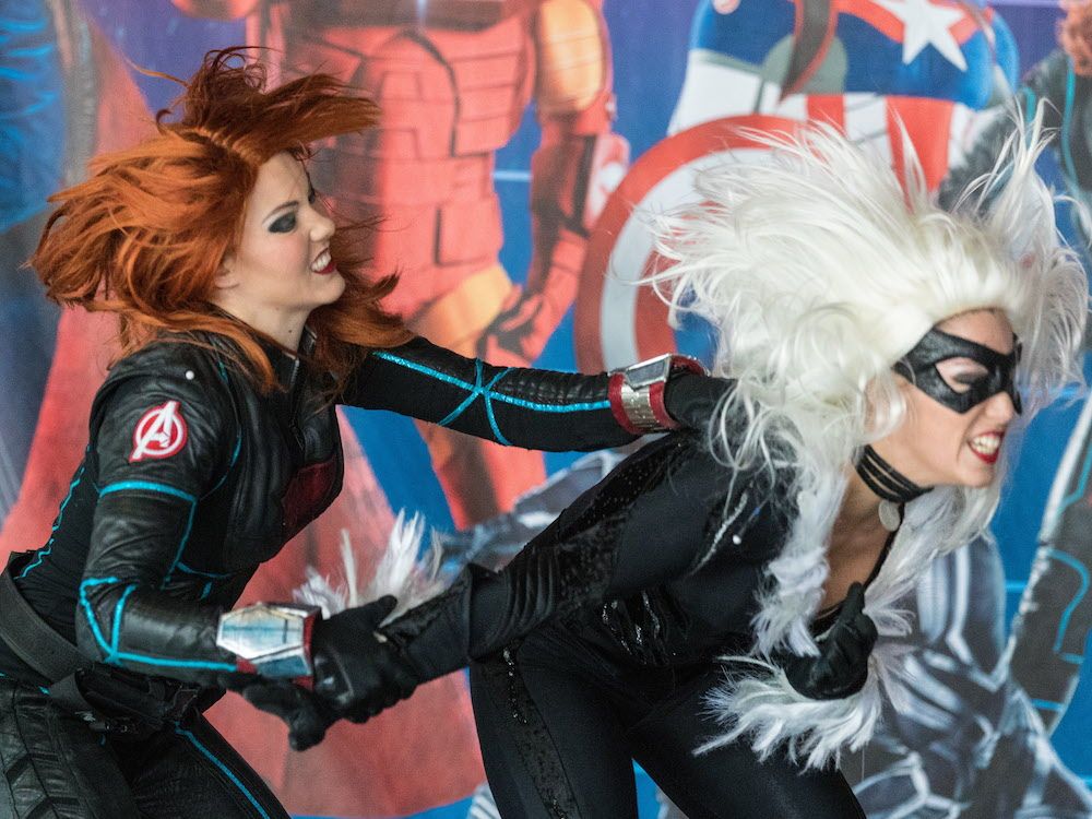 Performers bring Marvel characters to life at Place Bell | Montreal Gazette