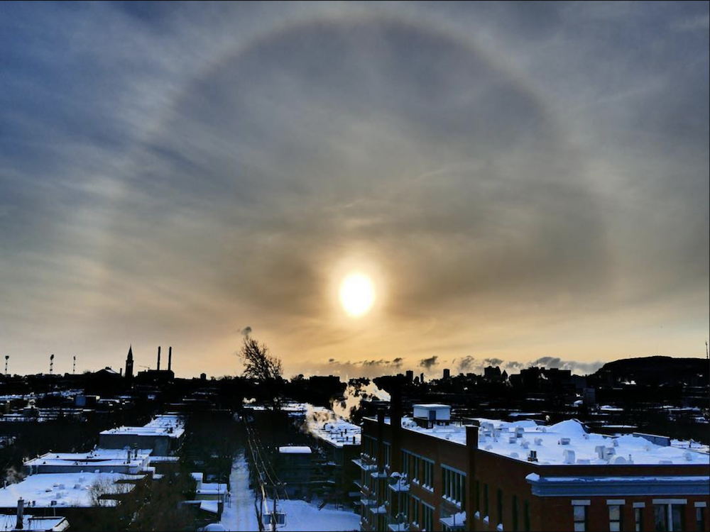 Montreal this morning: light snow, blistering cold (again) | Montreal ...