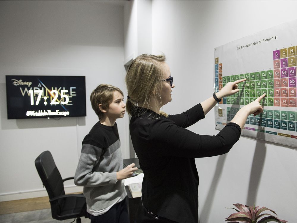 Time is of the essence in Wrinkle in Time escape game | Montreal Gazette