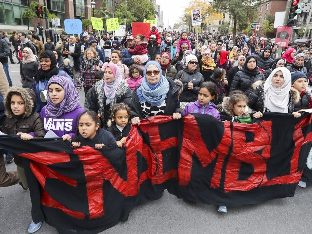 Gallery: Montreal anti-racism demonstration | Montreal Gazette