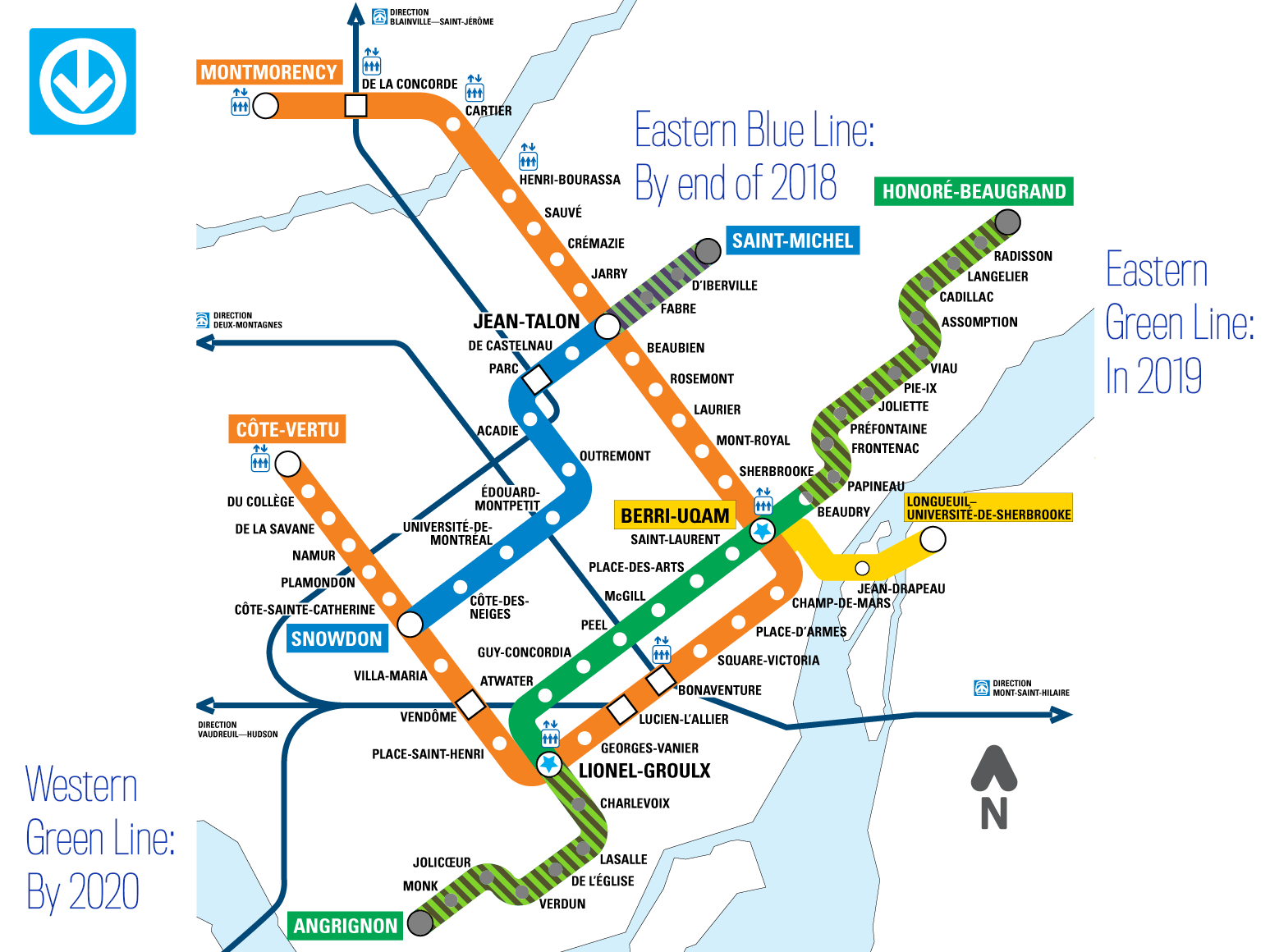 Every station on Montreal métro's Orange Line now has LTE cellphone ...