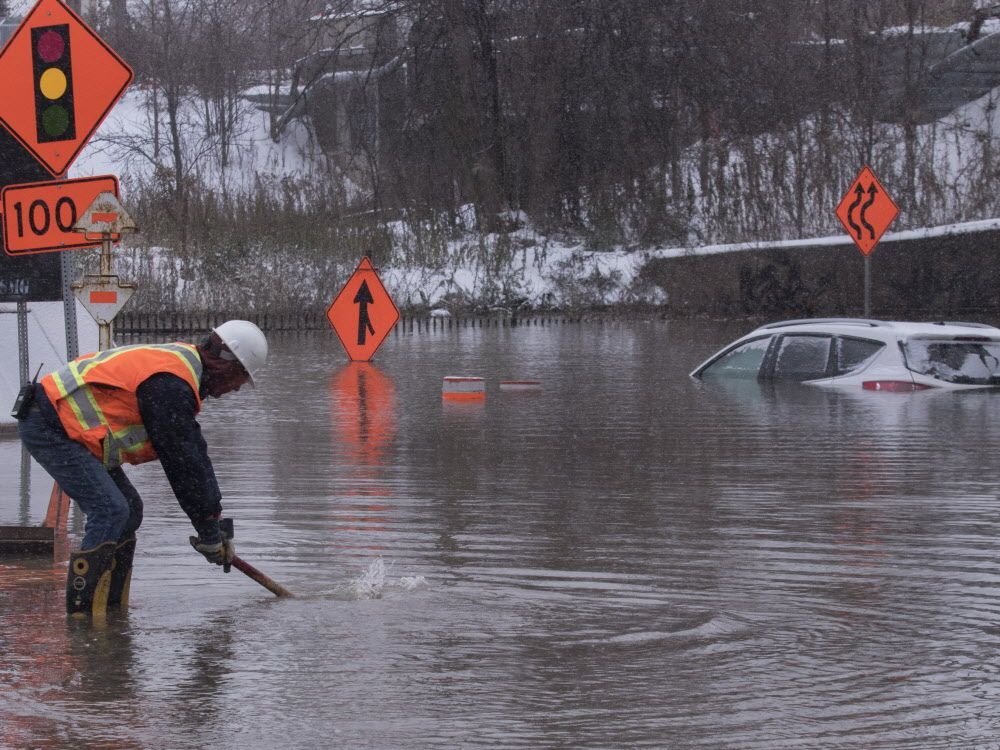Atwater Tunnel closed during clean-up and inspected after flooding ...