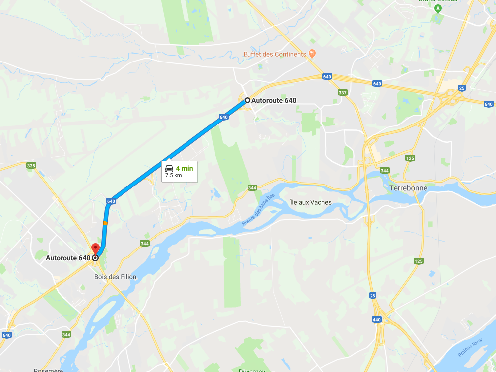 Highway 640 West in Terrebonne reopens early | Montreal Gazette