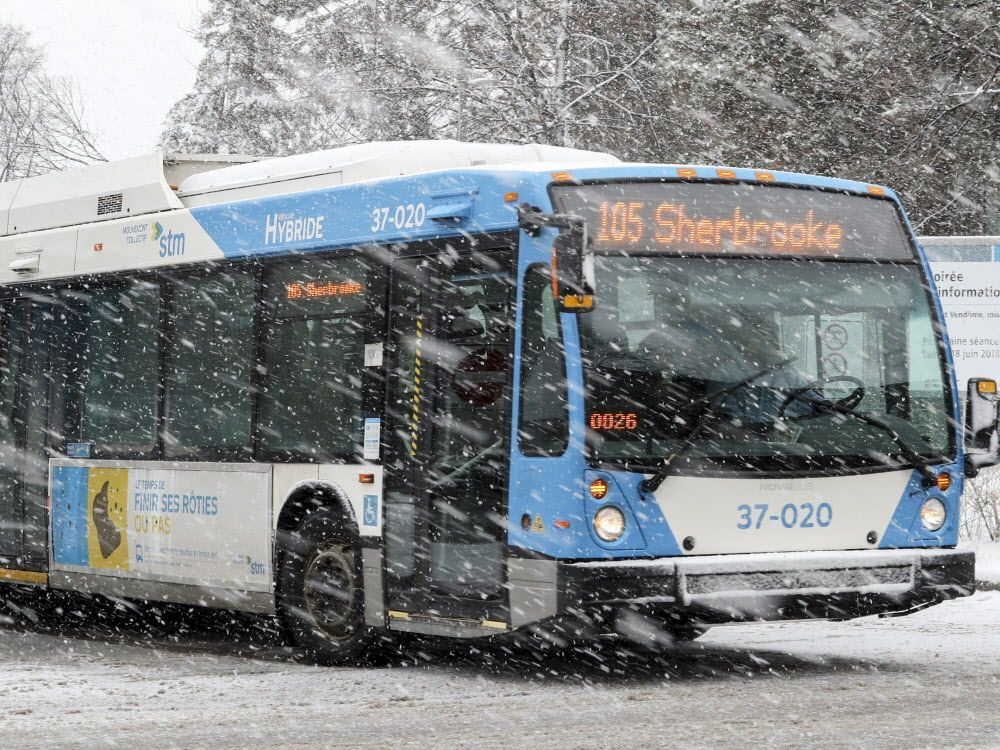 Grounded STM hybrid buses expected to cause delays Monday | Montreal ...