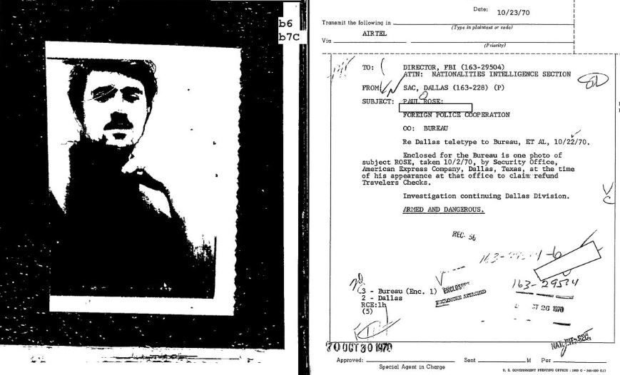 FBI tracked 'armed, dangerous' FLQ leader Paul Rose, documents reveal ...