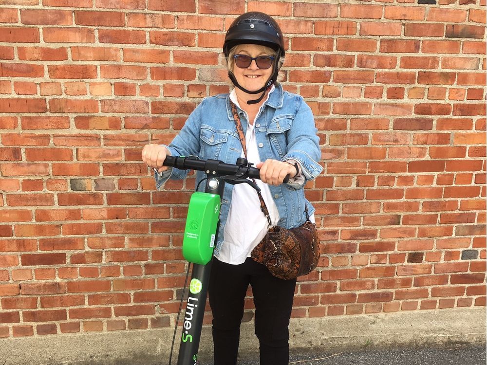 Lise Ravary: My trial run on a Lime e-scooter | Montreal Gazette