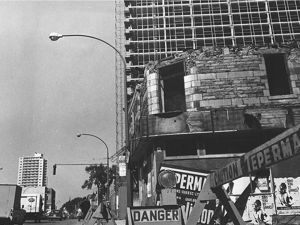 History Through Our Eyes: Sept. 8, 1964, changes along Sherbrooke St ...