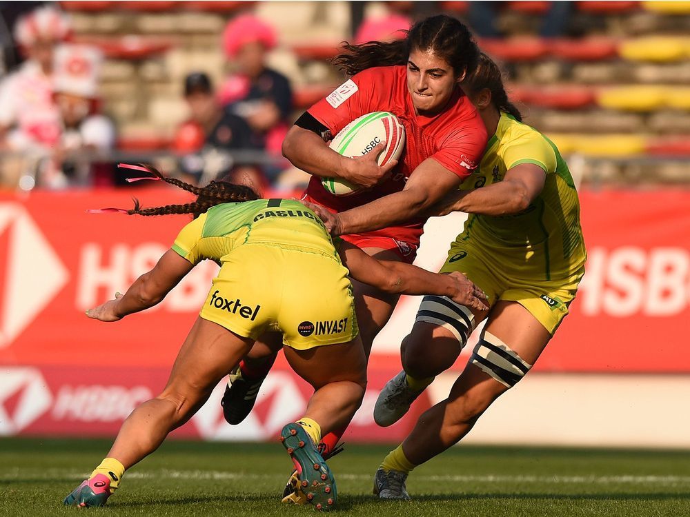 Canadian rugby star's 'last hurrah' at Olympics put on hold for a year ...