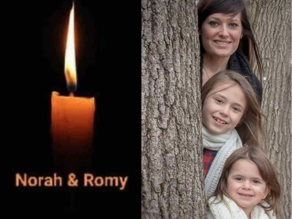 Funeral for Norah and Romy Carpentier to be held Monday in Lévis ...