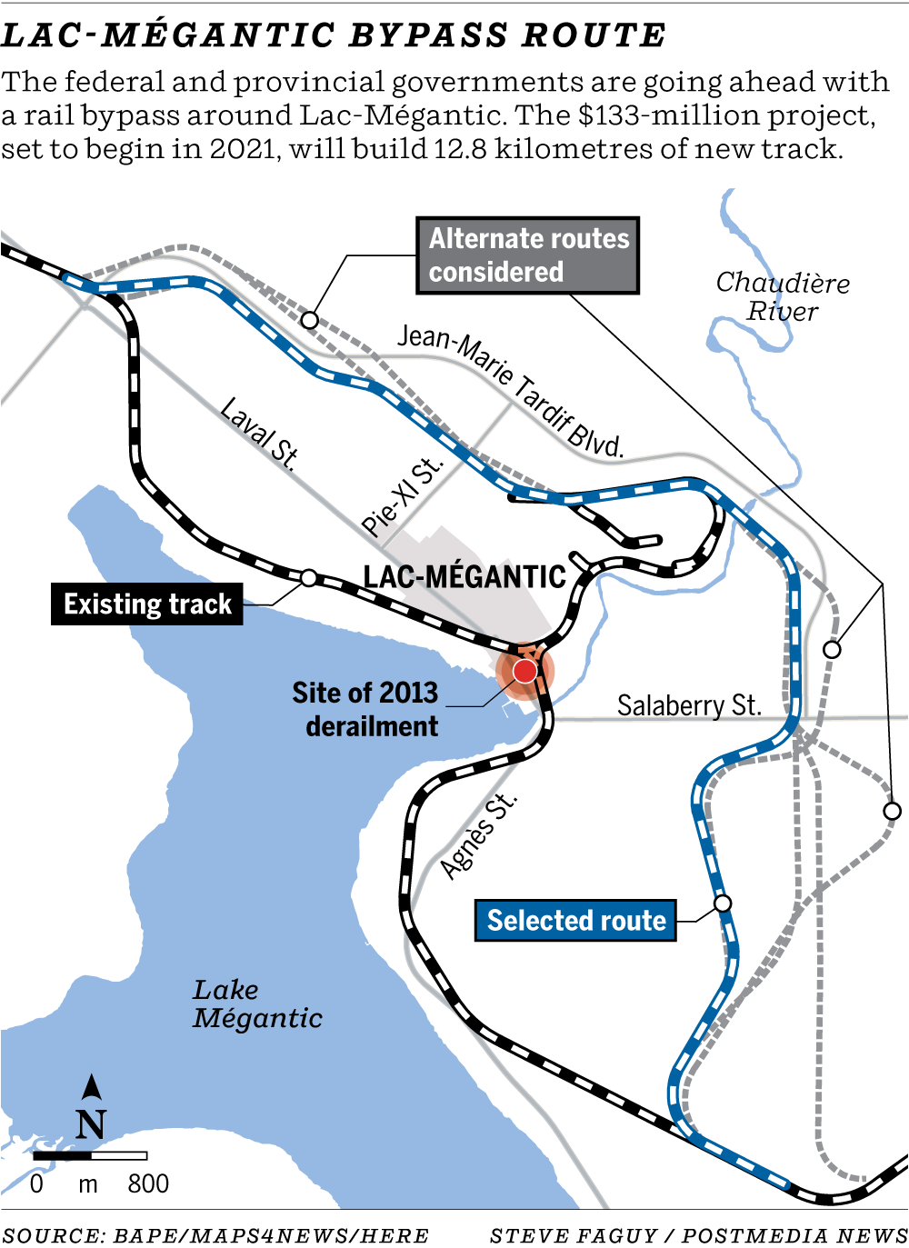 Construction on Lac-Mégantic railway bypass set to begin in 2021 ...