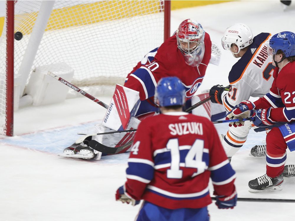 Oilers beat Canadiens 4-3 in overtime — again — in regular-season ...