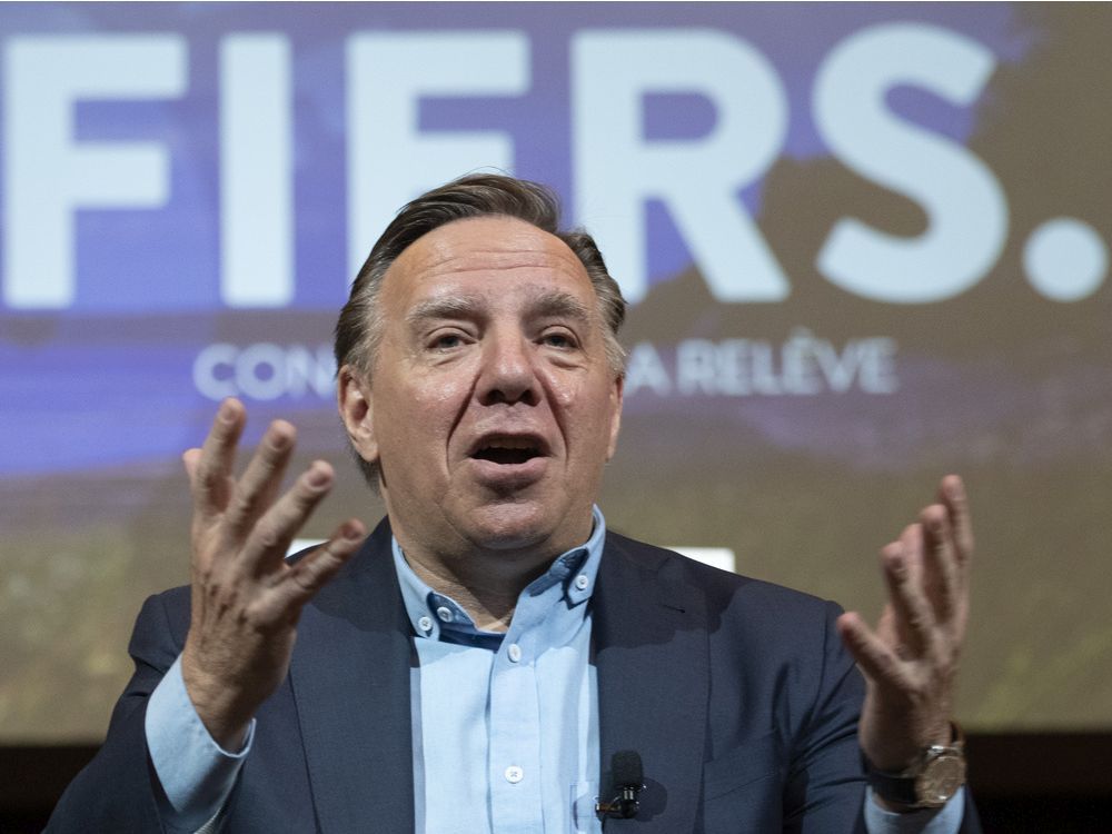 Legault tells party's youth wing Quebec voters elected a nationalist ...