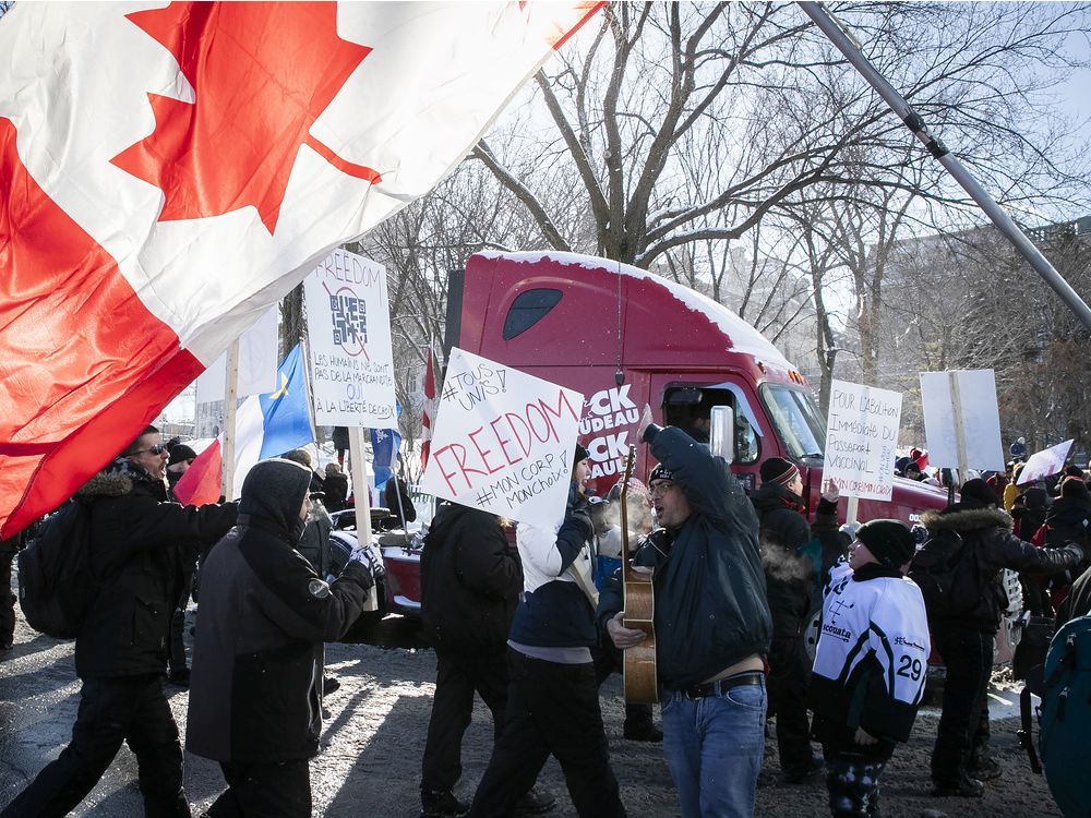 We're ready if protesting truckers return, Quebec City cops say ...