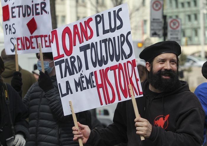 Gallery: Students march on 10th anniversary of Maple Spring protests ...