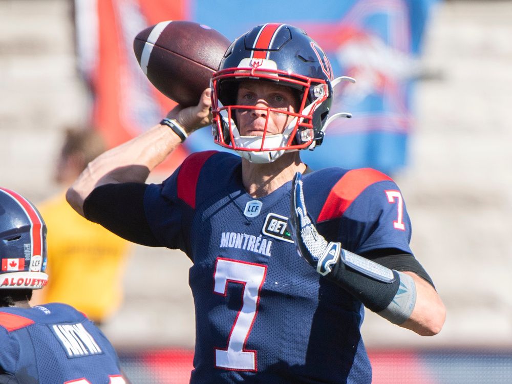 Alouettes QB Trevor Harris named a CFL top performer for Week 11 ...