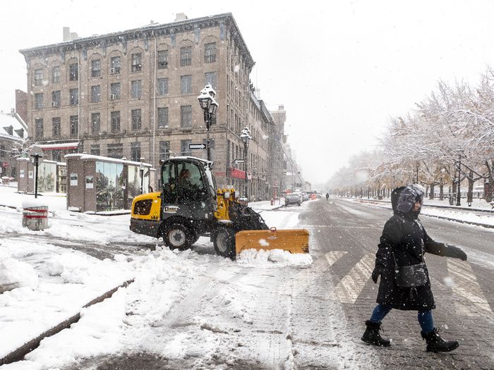 Photos: Montreal's first snowfall of the season | Montreal Gazette