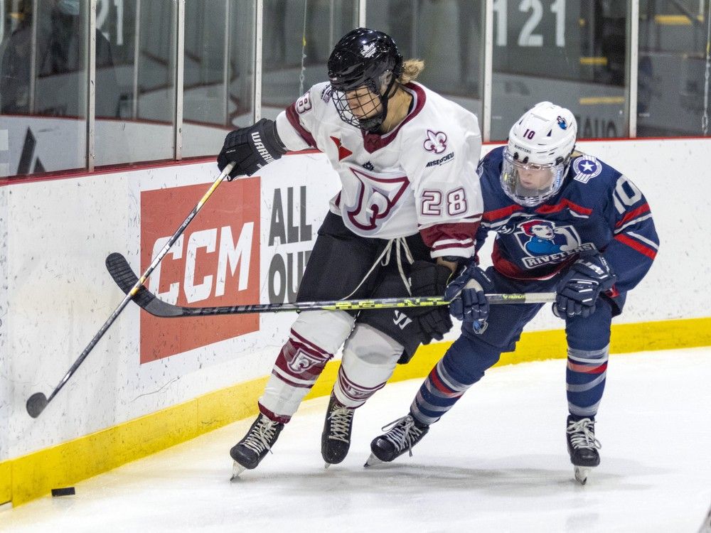 Photos: Montreal Force introduces women's professional hockey in ...