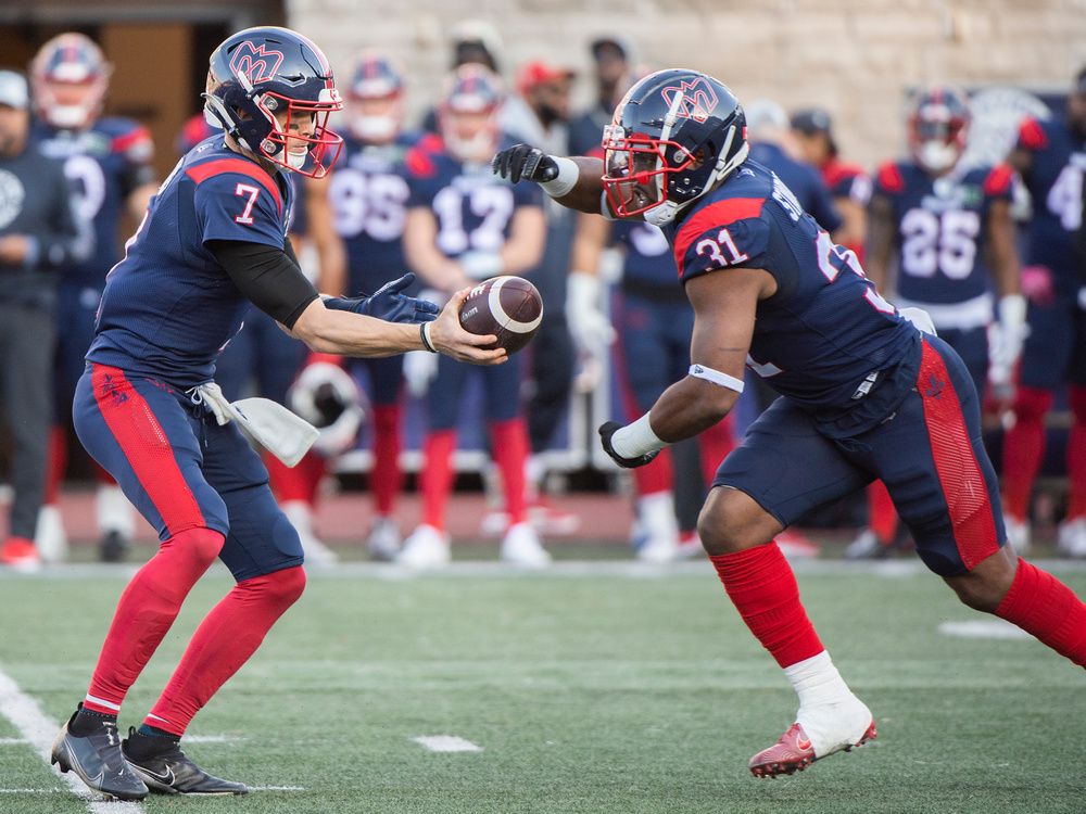 Alouettes' two-pronged rushing attack ready to roll against Ticats ...
