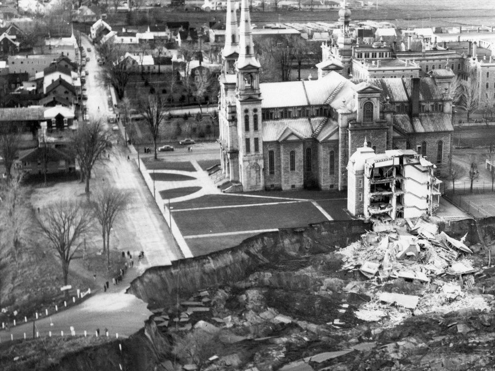 History Through Our Eyes: Nov. 12, 1955, landslide in Nicolet ...