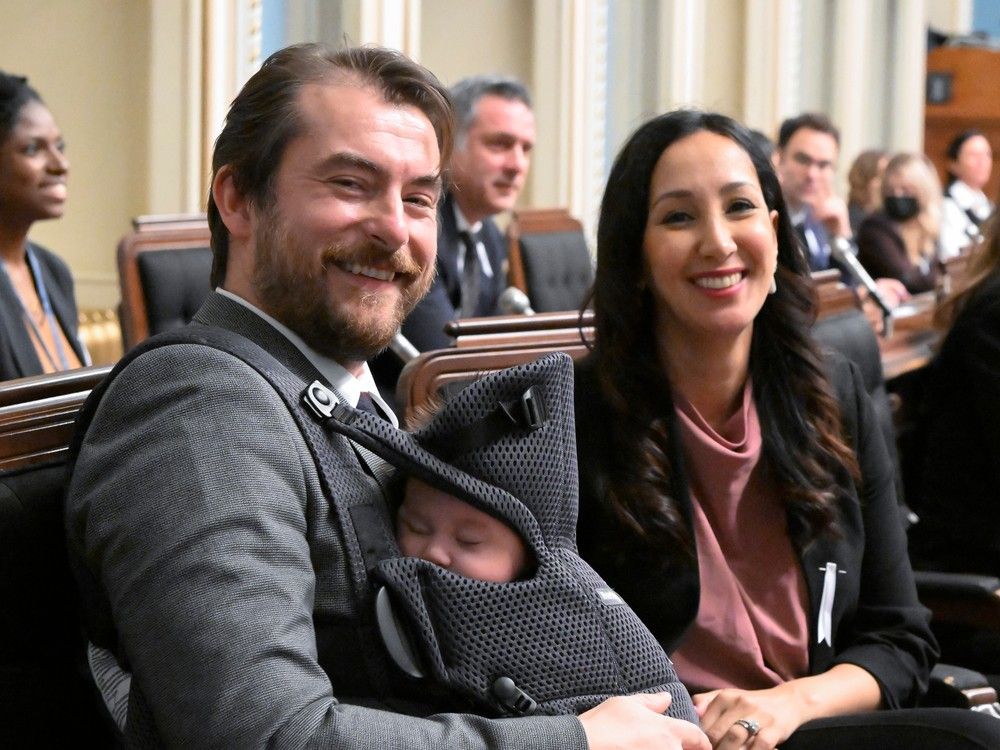 MNAs Gregory Kelly, Marwah Rizqy bring son Gabriel to question period ...