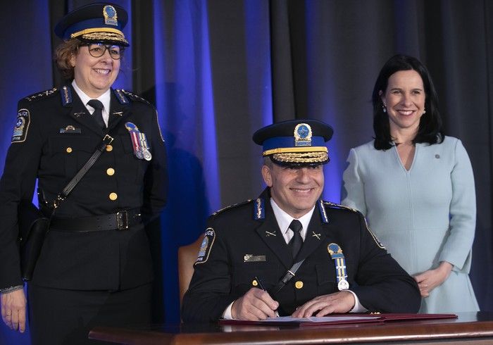 Dagher sworn in as Montreal police chief, acknowledges he faces ...