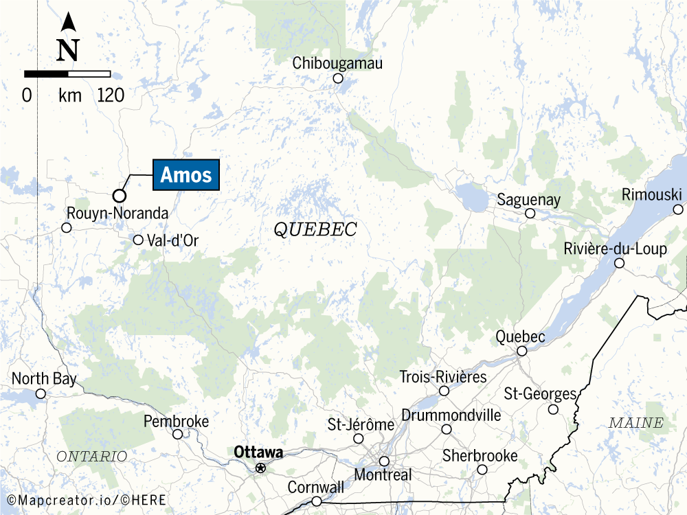 Driver dies after colliding with tractor-trailer in Amos | Montreal Gazette