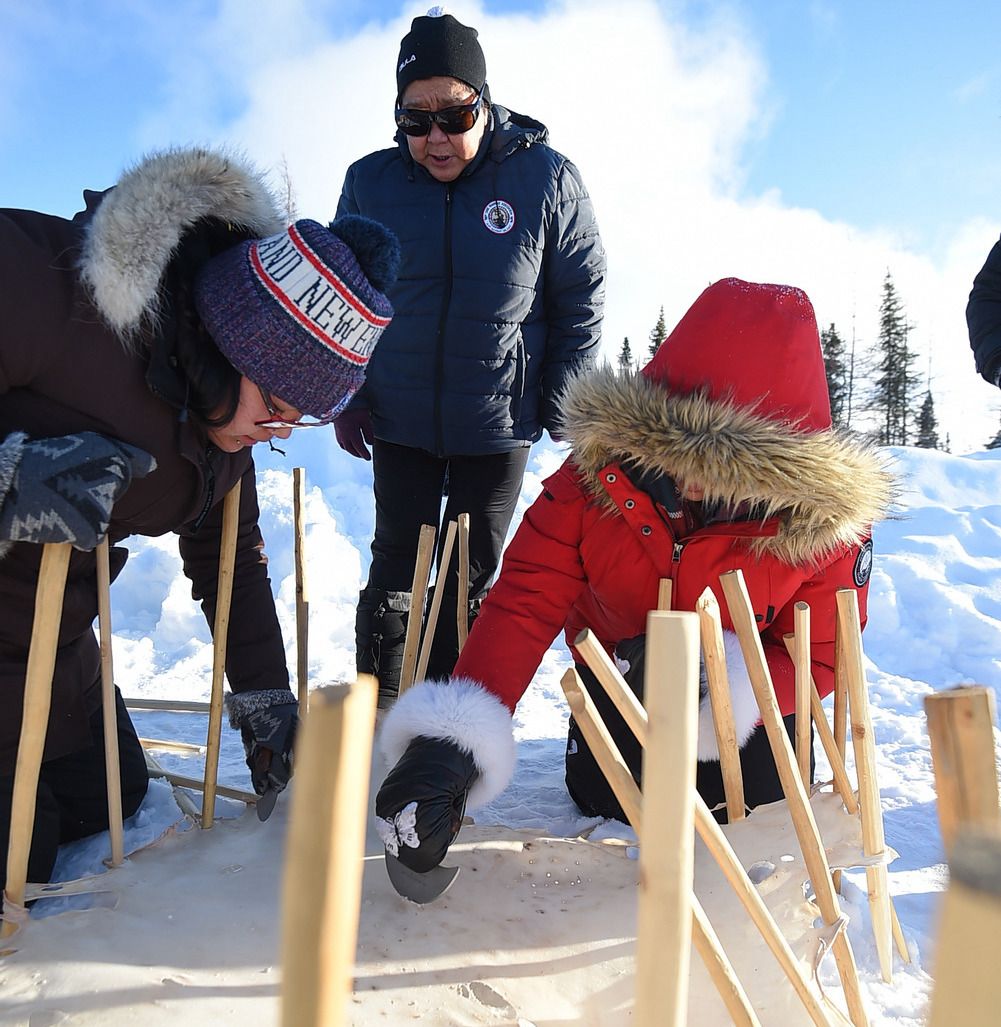 The Cree School Board educators are centred around nature and culture ...