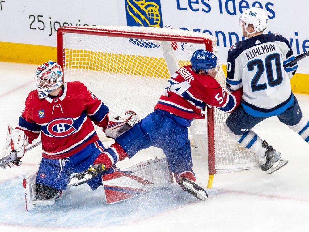 Stu Cowan: Canadiens' Jordan Harris still learning to play with visor ...