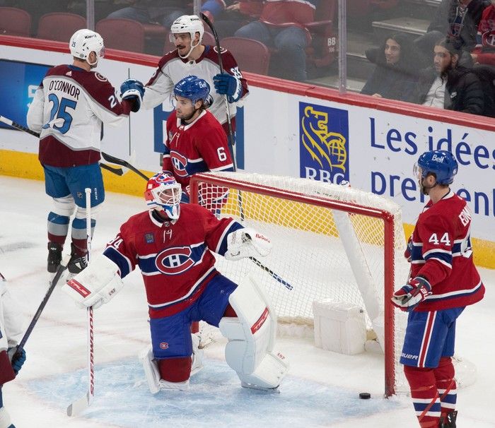 About Last Night: Habs blown out by Avs in Lehkonen's Montreal return ...