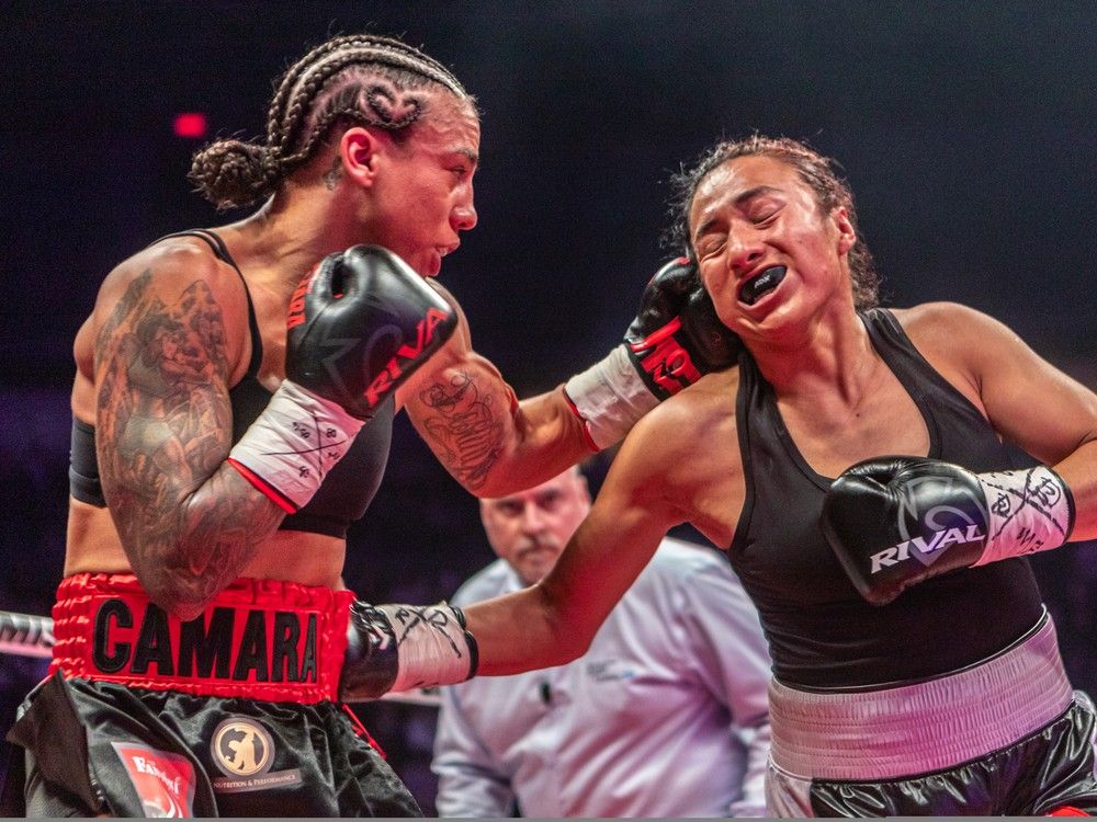 Photos: Boxing at Place Bell in Laval | Montreal Gazette