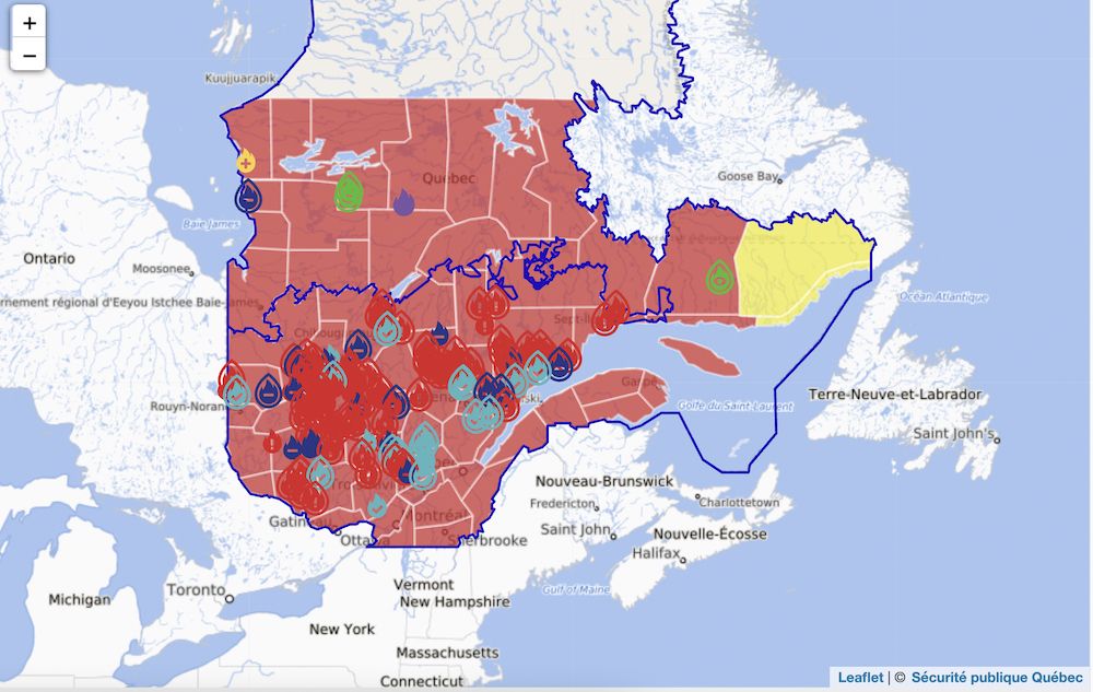 Protecting communities from forest fires is the first priority: Legault ...