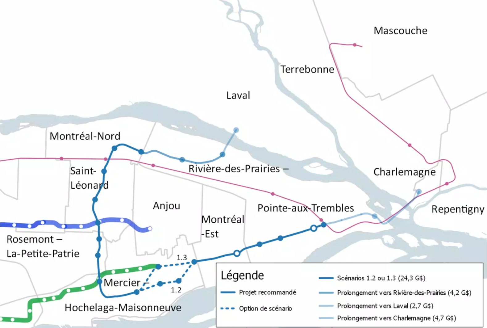 New REM de l'Est should be underground and link to Laval, report says ...
