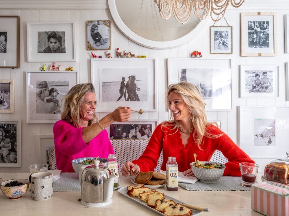 At home with Mandy's 'salad sisters' Rebecca and Mandy Wolfe | Montreal ...