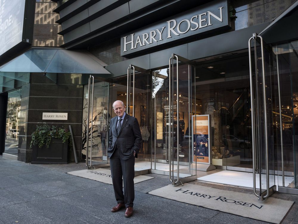 Harry Rosen, founder of Canadian menswear chain, dies at 92 | Montreal ...