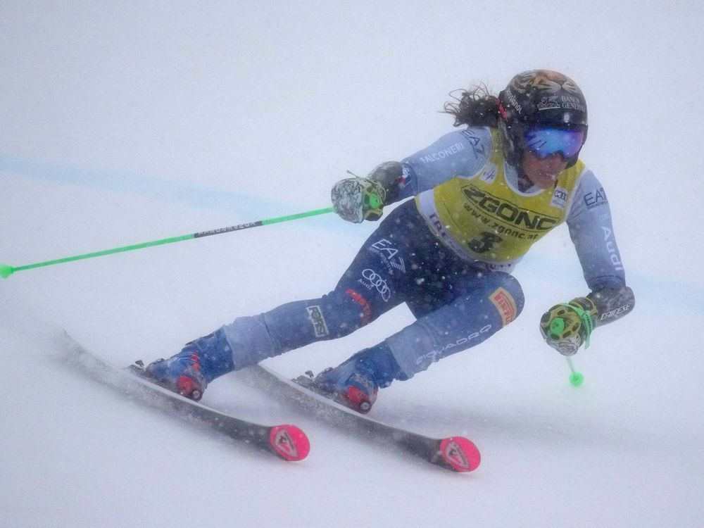 Italy’s Brignone claims gold again, Mont-Tremblant's Grenier places sixth in giant slalom ...