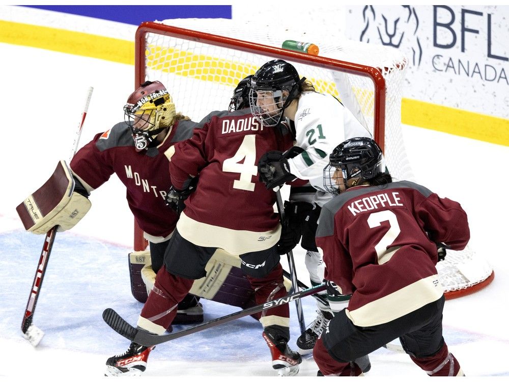 Photos: Montreal PWHL home opener | Montreal Gazette