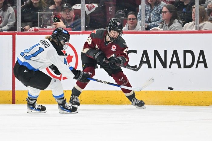 PWHL: Toronto beats Montreal 3-2 in OT before record crowd | Montreal ...