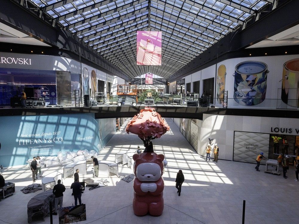 After years of development, Royalmount mall set to open Thursday ...