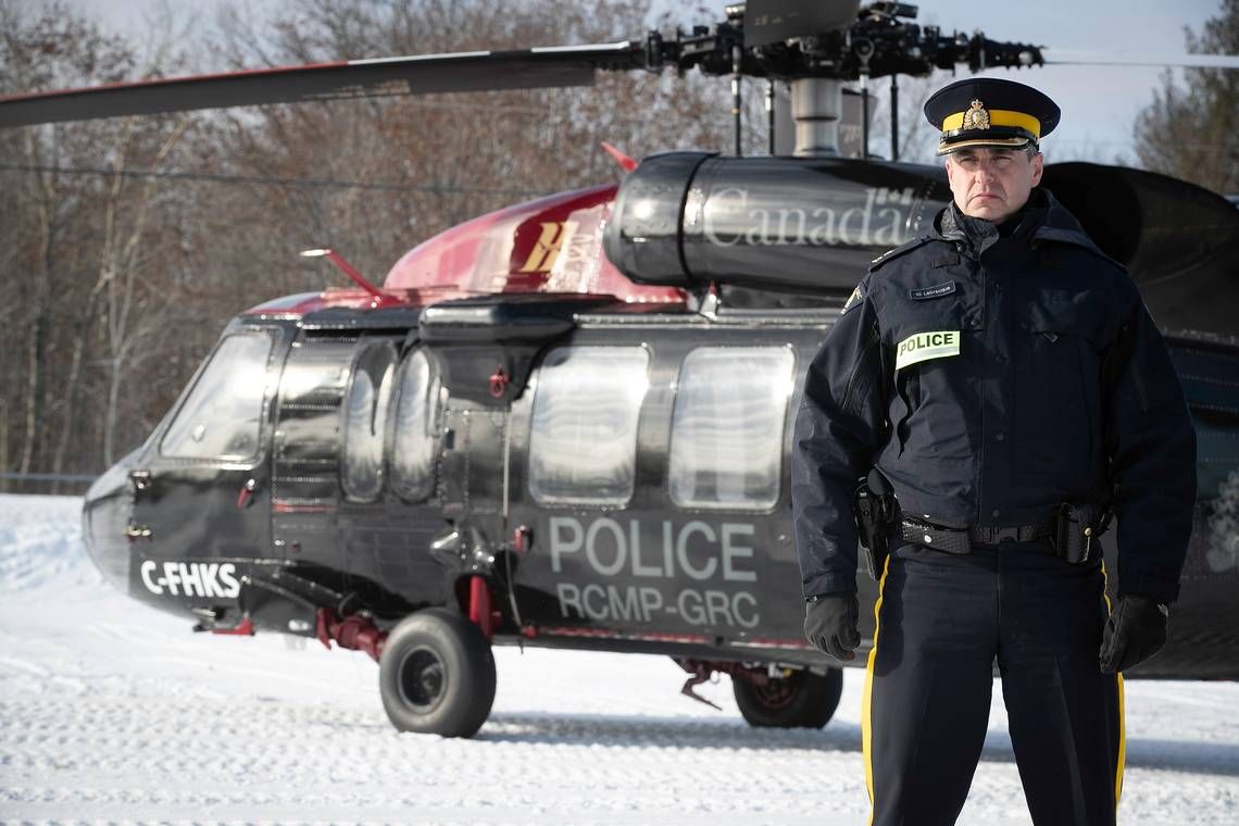 RCMP deploys Black Hawk helicopter to patrol Quebec-U-S- border ...