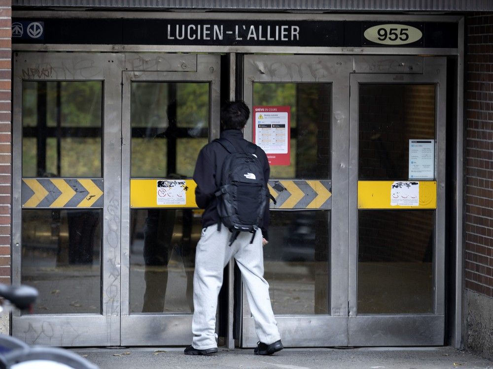 Weekend traffic Nov. 14-17, 2025: No STM bus or métro service again ...