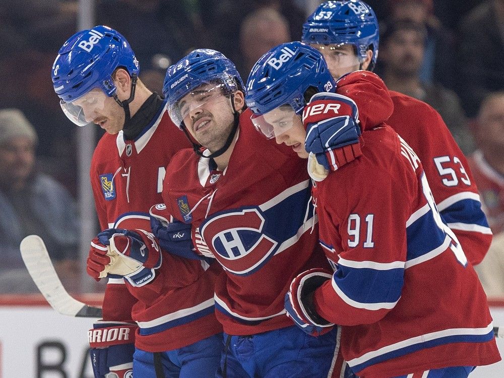 Canadiens' Alex Newhook and Kaiden Guhle sidelined after surgeries ...