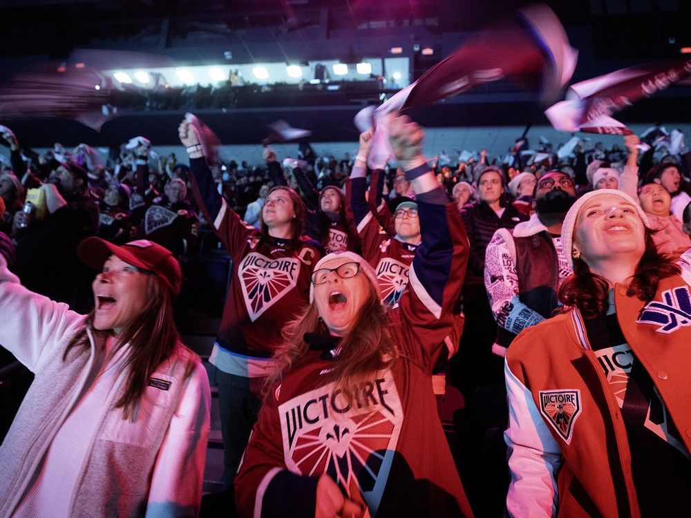 Montreal Victoire's hardcore, inclusive fan base finds its hockey home ...