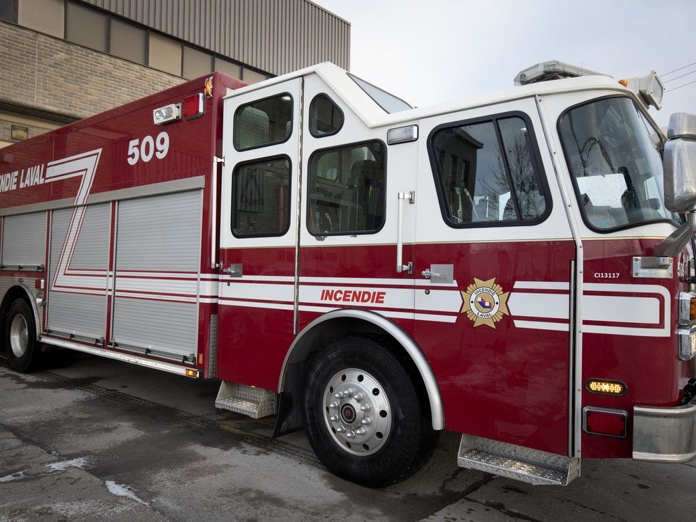 Major fire destroys Laval auto recycling centre | Montreal Gazette